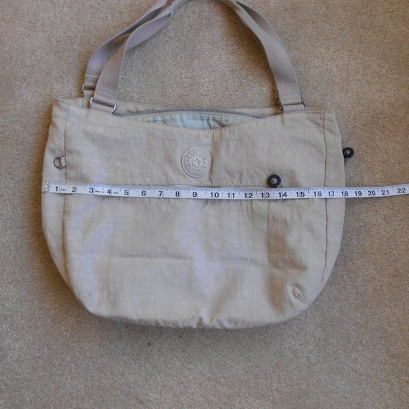Kipling | Bags | Kipling Beige Shoulder Bag | Poshmark